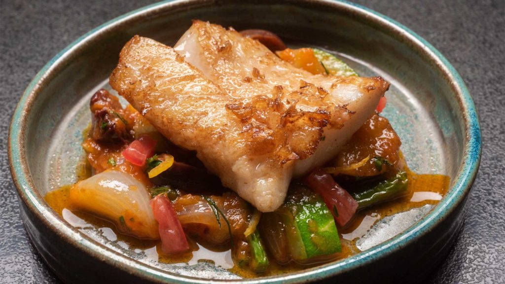 Seared Redfish with Vegetables | Seafood from Canada