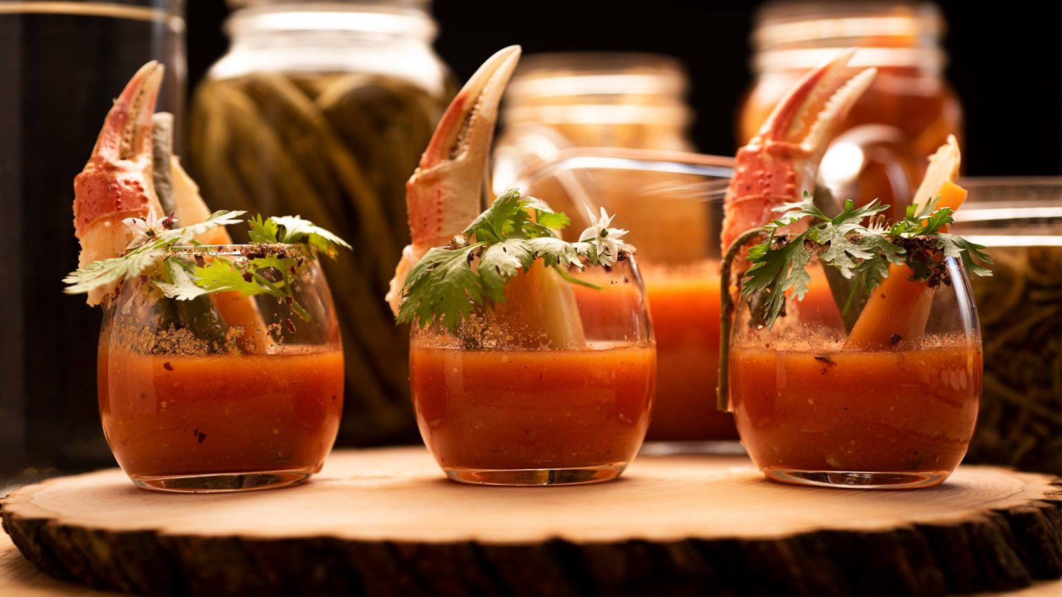 Drunken Crab Shooters | Seafood from Canada
